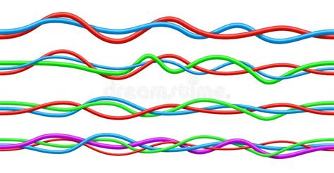 White Twisted Lines With Curves Drops On A Black Background Stock Illustration Illustration Of