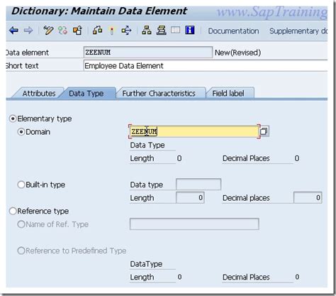 SAP Data Dictionary