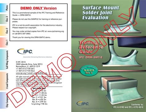 Solder Fillet Standards Demo Booklet Definitions Pdf