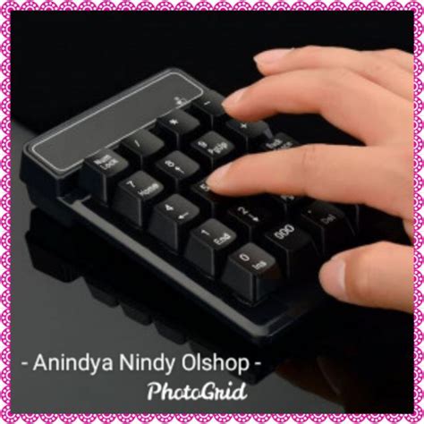Jual Mechanical Gaming Numeric Keypad Numpad USB Black Switch XZT Black Shopee Indonesia