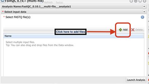 FastQC Analysis Using Cyverse Discovery Environment DE Inclass Activities Documentation
