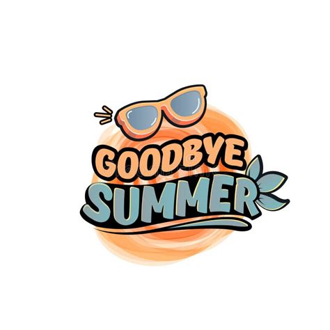 Bye Bye Summer Clipart