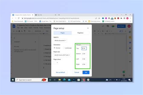 How To Change Margins In Google Docs Tom S Guide