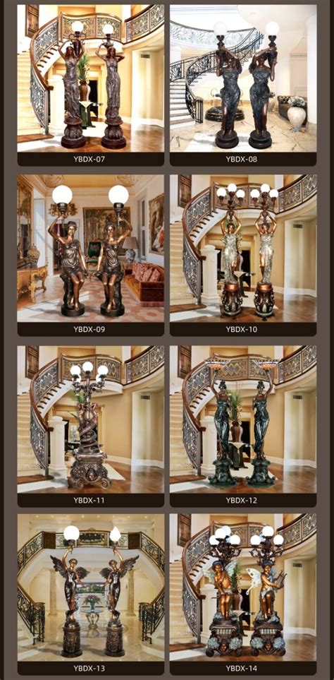 Lady Lamp Statue
