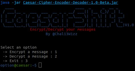 GitHub Chal W Zz Caesar Cipher Encoder Decoder A School Independent Project To Create A