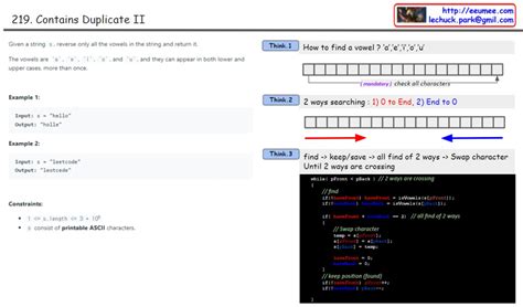 Jaewook Park On Linkedin 219 Contains Duplicate Ii