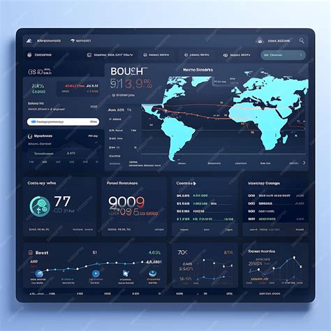 premium ai image web dashboard stock trading multi tab dashboard with