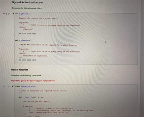 Solved Sigmoid Activation Function The Sigmoid Activation Chegg Com