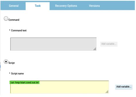 Creating A File Dependency For A Job Stream Using Start Condition