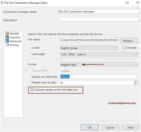 Ssis Export Sql Data To Fixed Width With Row Delimiters File