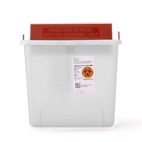Monoject Mailbox In Room Sharps Container Clear Each