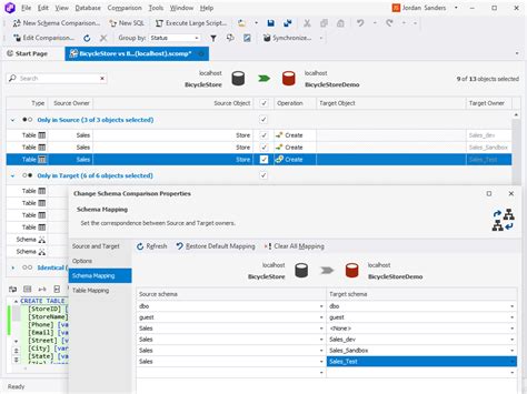 custom schema mapping