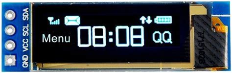 Hiletgo 091 Iic I2c Serial Oled Lcd Display Ssd1306 128x32 33v5v Avr Pic For Arduino Stm32