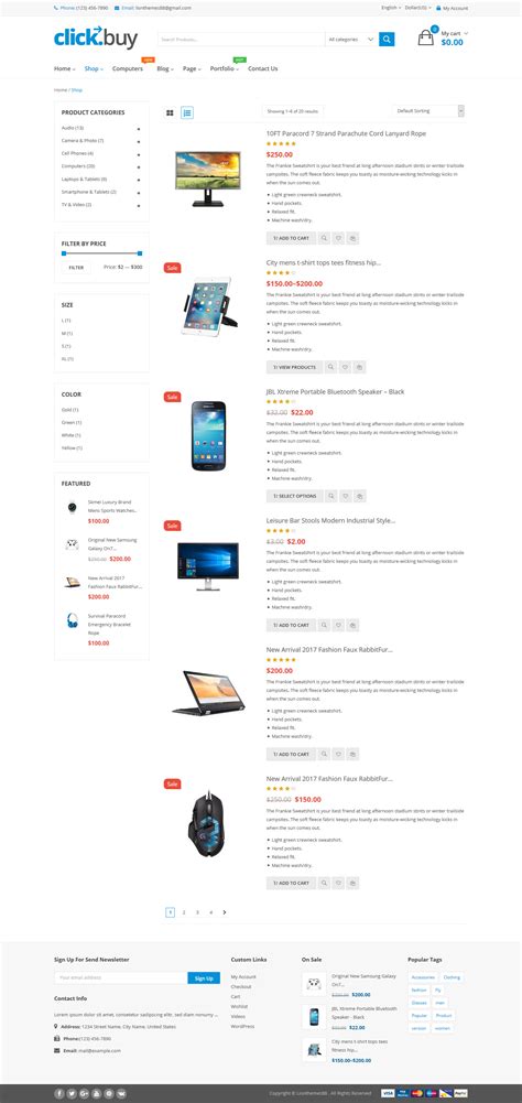 Clickbuy WooCommerce Responsive Digital Theme By Lionthemes88 ThemeForest