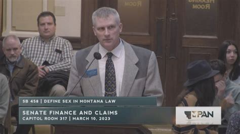 Bill Defining Sex In Montana Law Passes Senate Finance