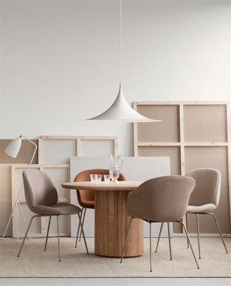 Deckenleuchte Semi White Semi Matt ⌀ 30 Cm Von Gubi Kaufen Gubi Semi