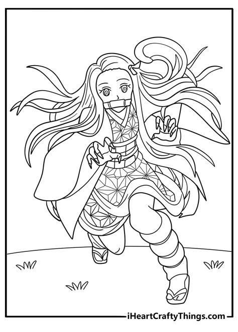 24 Nezuko Coloring Pages Free Printable Pdfs To Download