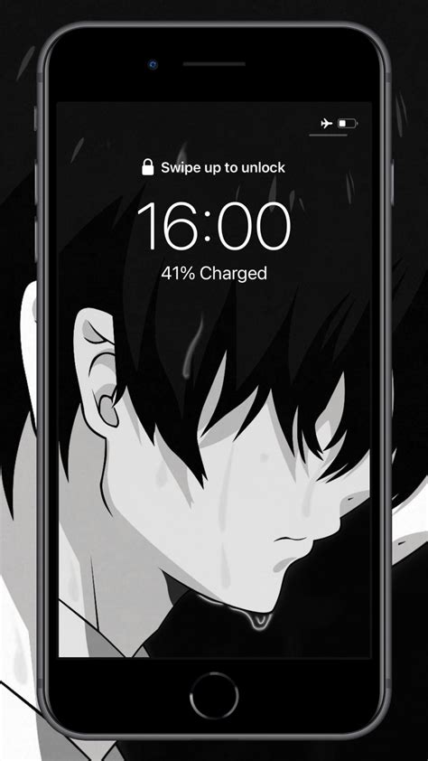 iPhone için Black Otaku Anime Wallpapers İndir