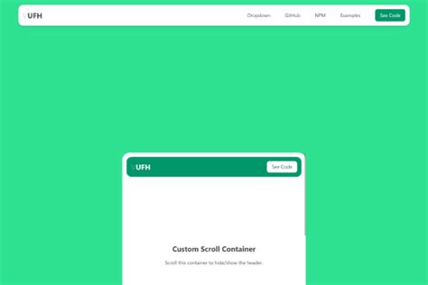 Vue Use Fixed Header