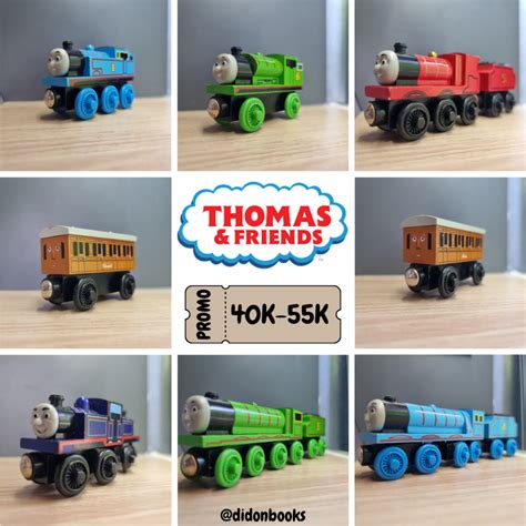 Jual Mainan Thomas And Friend Wooden Magnet Original Tomy Shopee Indonesia