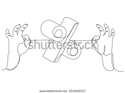 One Continuous Line Two Hand Holding Stock Vector Royalty Free 2216682527 Shutterstock