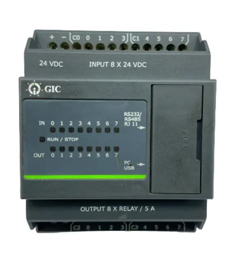 Gic Pl 100 Pc10bd16001d1 Plc Relay Output Base Programmable Logic