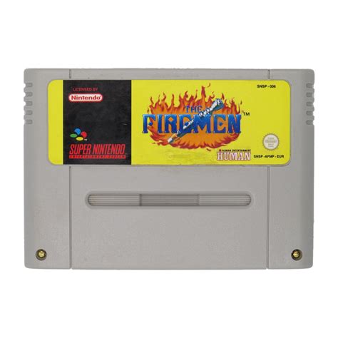 The Firemen Snes Super Retro Super Nintendo