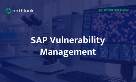 SAP Vulnerability Management Pathlock