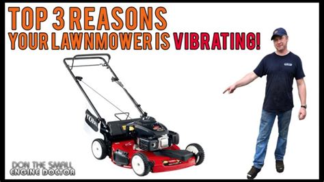 Why is My Lawn Mower Vibrating Really Bad - Dryer Enthusiast