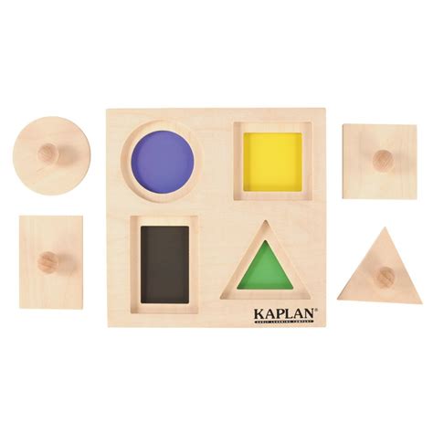 Peek A Boo Knob Shapes Puzzle