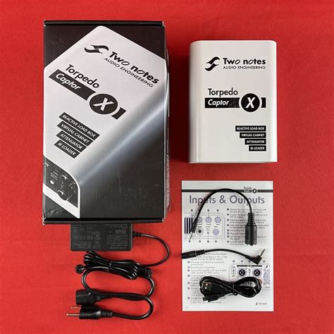 [used] two notes torpedo captor x reactive loadbox di and reverb
