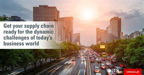 Oracle On Linkedin Idg Connect Supply Chain Report
