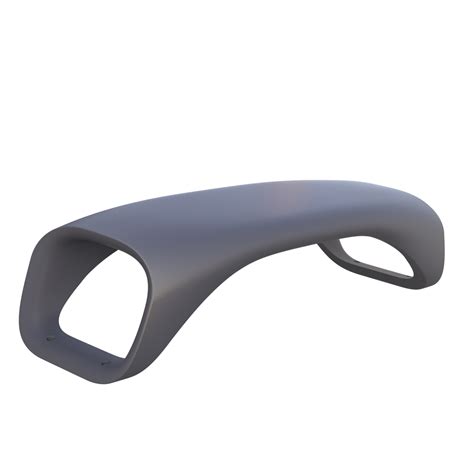 AIR bench WITHOUT backrest Fábregas Equipment and ECO Friendly urban furniture