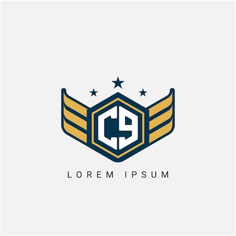Premium Vector Alphabet Letter Ci Ic C I Logo Hexagon Shape Concept