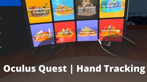 Oculus Quest Hand Tracking Versión V12 Emiliusvgs