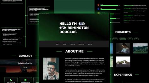 Build A Professional Web Developer Portfolio From Scratch | HTML, CSS and JavaScript - YouTube