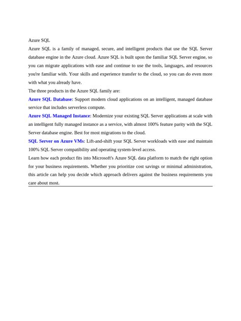 Azure Sql Pdf