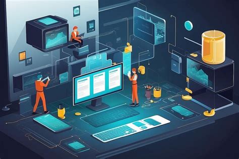 data extraction concept illustration premium ai generated image