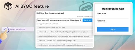 Now Create BYOC Components In MockFlow With AI MockFlow