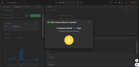 Vinith Kumar On Linkedin Keepcoding Leetcodechallenge 200daysofcode Growthmindset