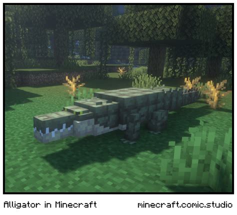 Minecraft Alligator Schleich Wild Life Alligator Spielfigur Krokodil