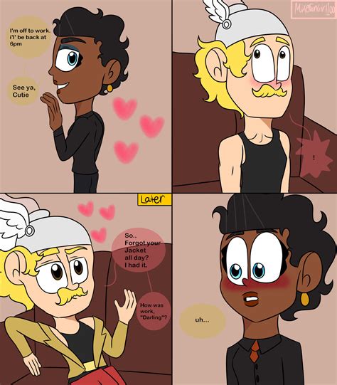 Flirting Back Comic By Mixelfangirl100 On Deviantart