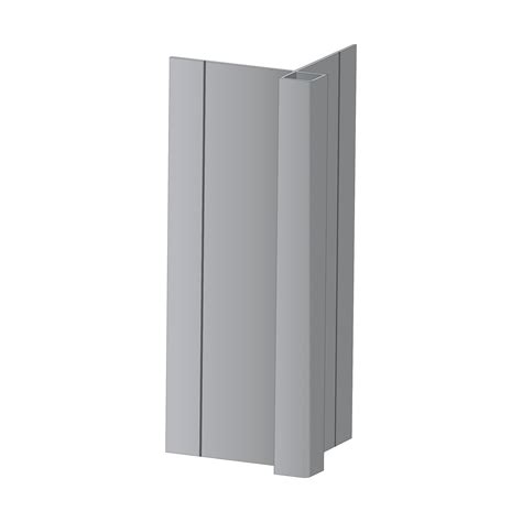 Aluminium external corner profile