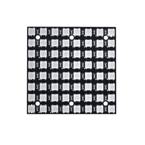 ws2812b rgb led 64bit panel module ardustore dk