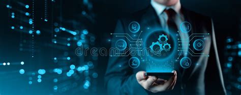 Automation Software Technology Process System Business Concept Stock Image Image Of Technology