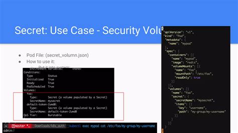 Kubernetes Secret Introduction PPT