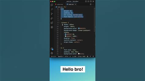 Shorts 1 Прозрачный текст Css Youtube