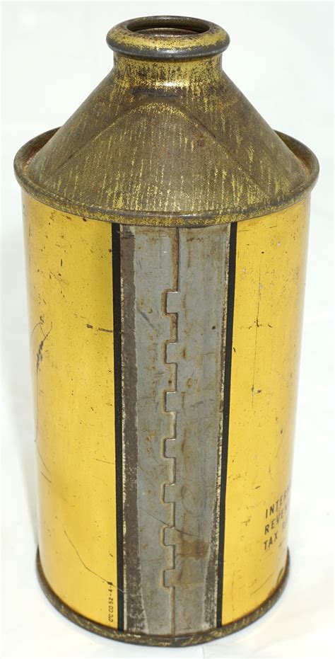 Lot Detail Grain Belt Gold Cone Top Strong 167 5 Tough
