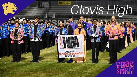 Clovis High School Golden Cougar Marching Band And Color Guard 2023 Youtube