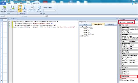 Sharpshooter Reports Passing The Connectionstring Parameter